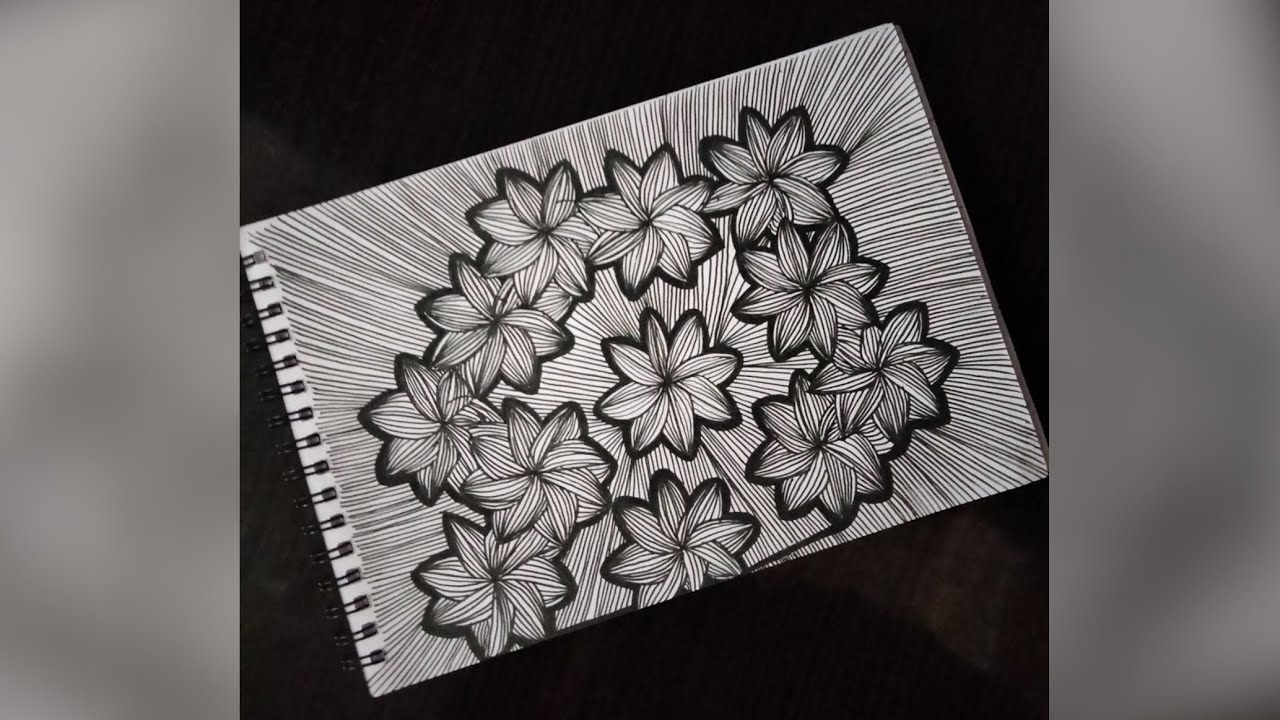 Flower Pattern | Raman Art Gallery | Drawing | Flowers | Tutorial ...