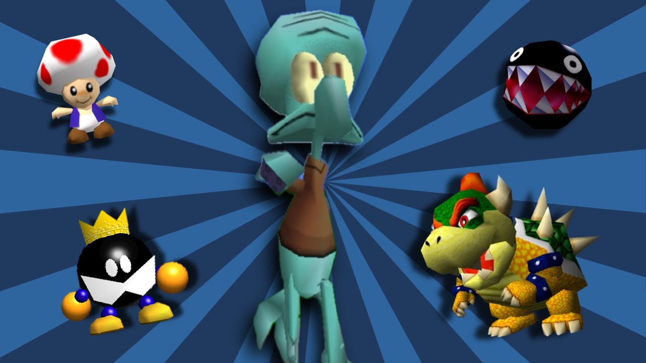 SUPER SQUIDWARD 64 - YouTube