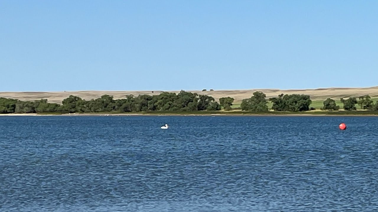 Tobin Sport Inflatable Boat Set Up & fishing at Travers Reservoir ...