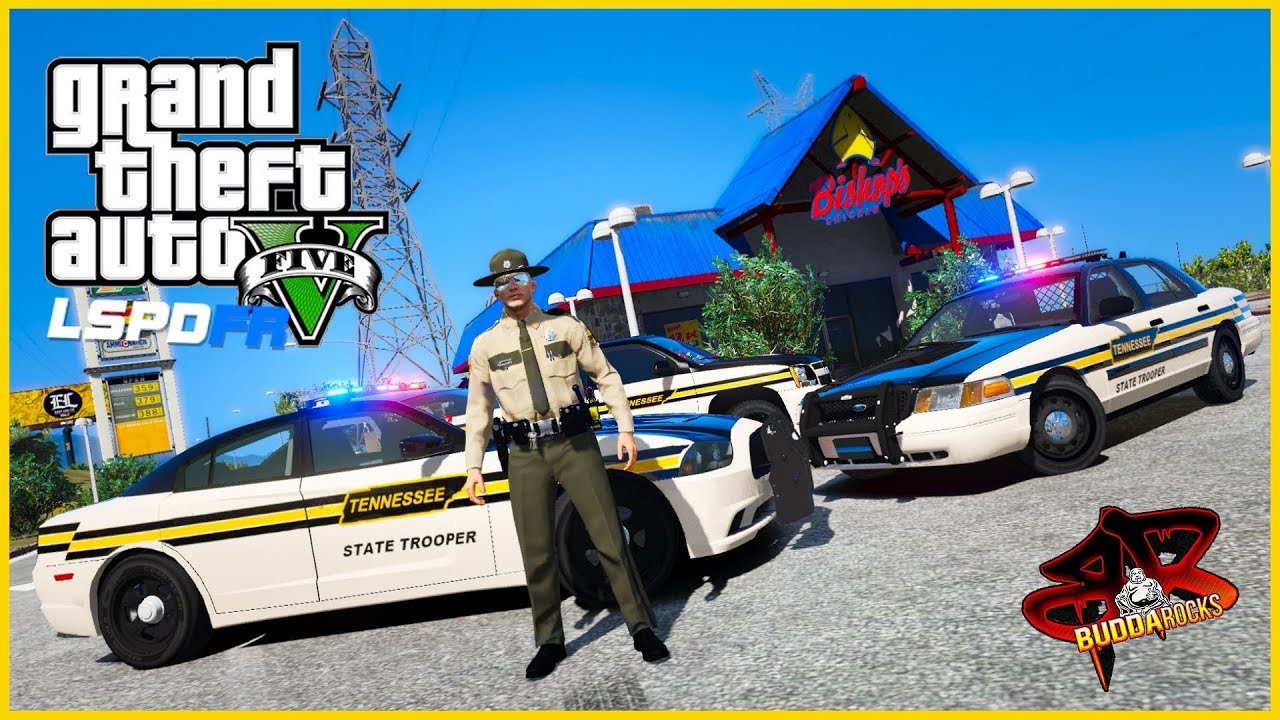 🔴"Tennessee Flat Top" Tennesse State Troopers LSPDFR Patrol Real Life ...