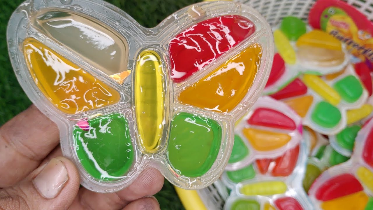 Very yummy 15 butterfly jelly - YouTube