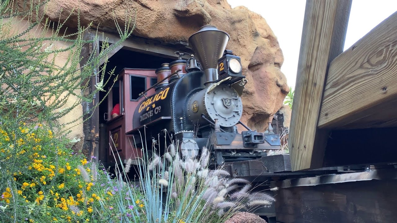 Calico Mine Train At Knott’s Berry Farm - YouTube