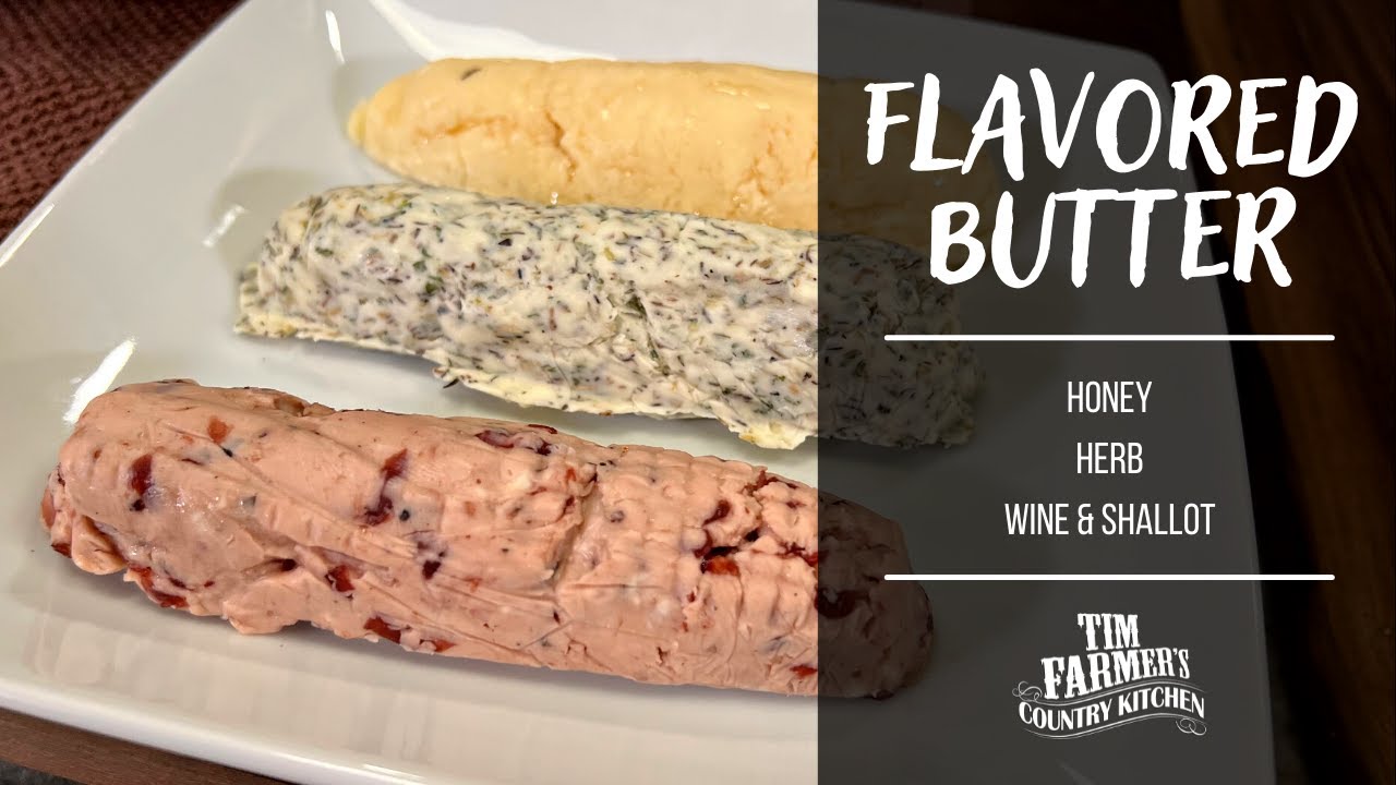 Make Your Own Flavored Butter - YouTube
