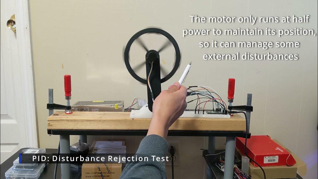 Reaction Wheel Inverted Pendulum - YouTube