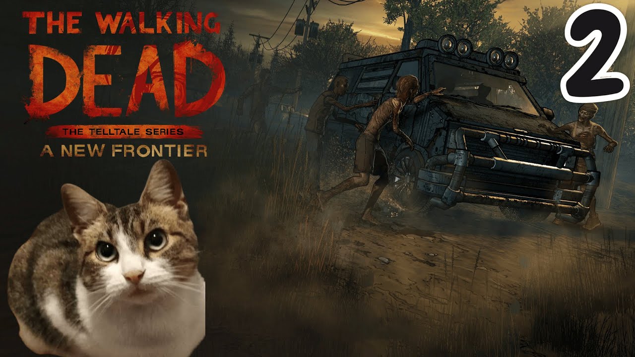 playing the walking dead a new frontier #2 - YouTube