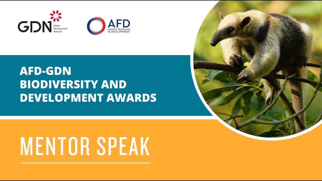 Mentor Speak: Luciano Andriamaro (AFD-GDN Biodiversity and Development Awards) - YouTube