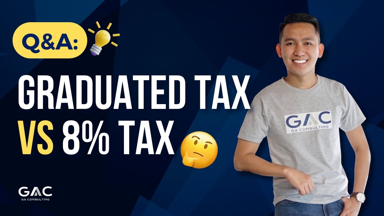 Switching between 8% tax rate and graduated tax - YouTube
