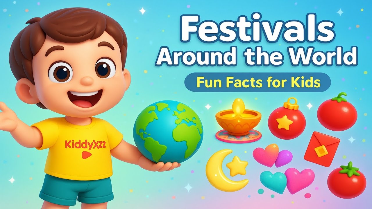 Festivals Around the World for Kids: Diwali, Christmas, Holi, Lunar New ...