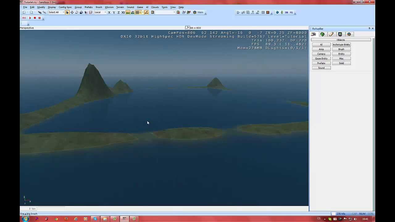 Cryengine 2 Tutorial 1základy Youtube