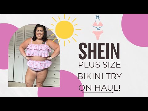 Shein Plus Size Bikini Try On Haul! #sheinpartner #sheincurve