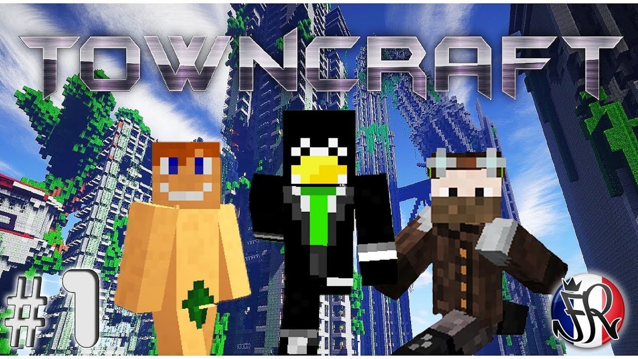 Découverte et présentations! Minecraft TOWNCRAFT #1 - YouTube