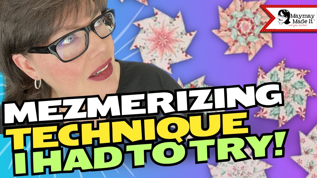 Kaleidoscope Pinwheels will stretch your stash to beautiful projects ...