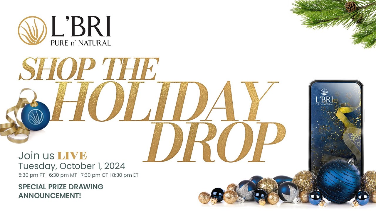Shop the L'BRI Holiday Gift Guide Drop: LIVE Event on Oct 1 - YouTube
