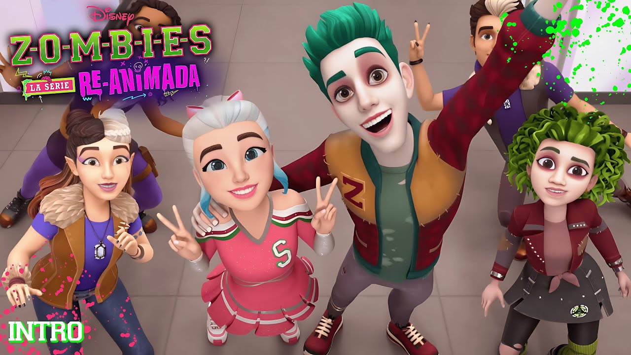 ZOMBIES: La Serie Re-Animada | Intro - Español Latino | Disney Channel ...