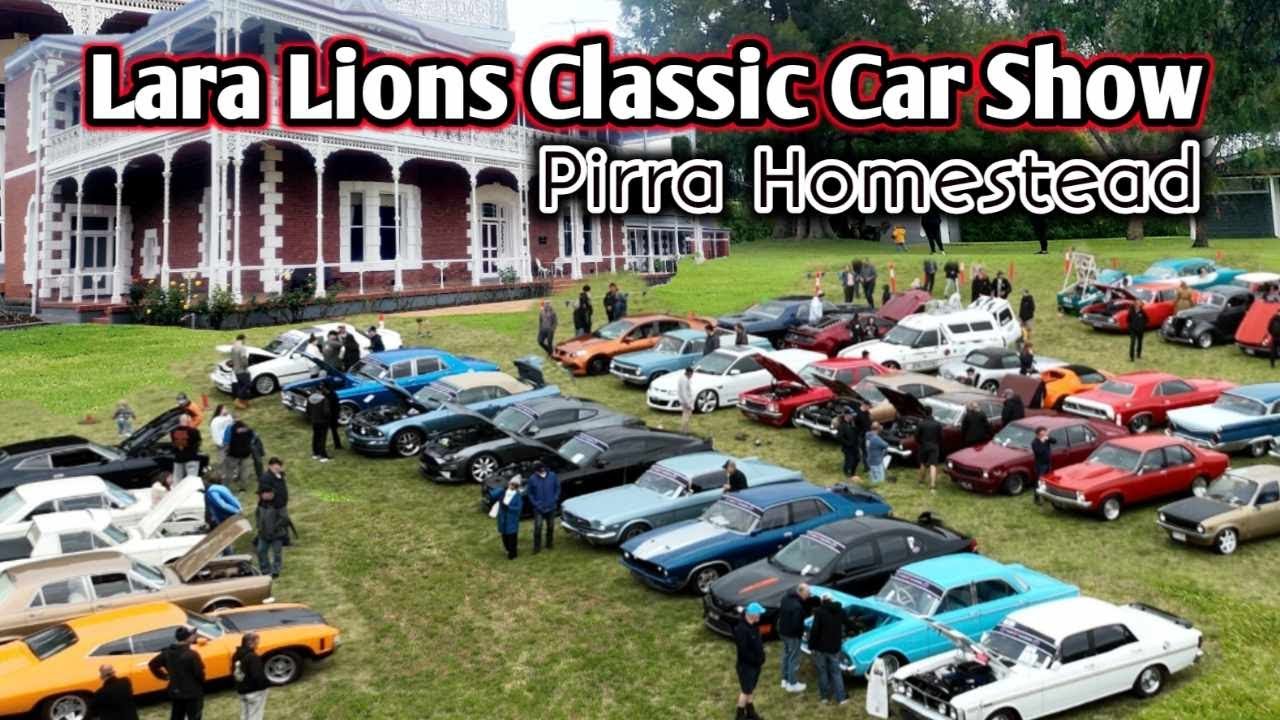 Cars Cars Cars Lara Lions Classic Car Show 2023 - YouTube
