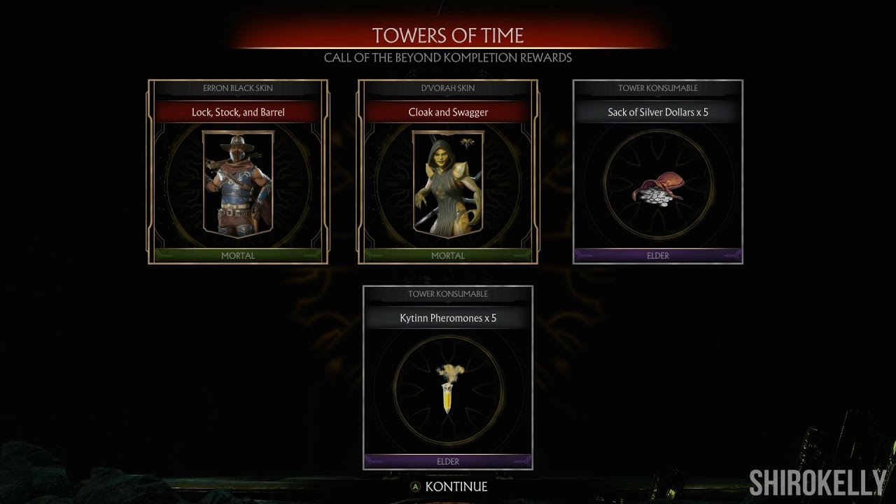 Mortal Kombat 11 : Tower Of Time Key - Pulsing Soul Box Tower Key - YouTube