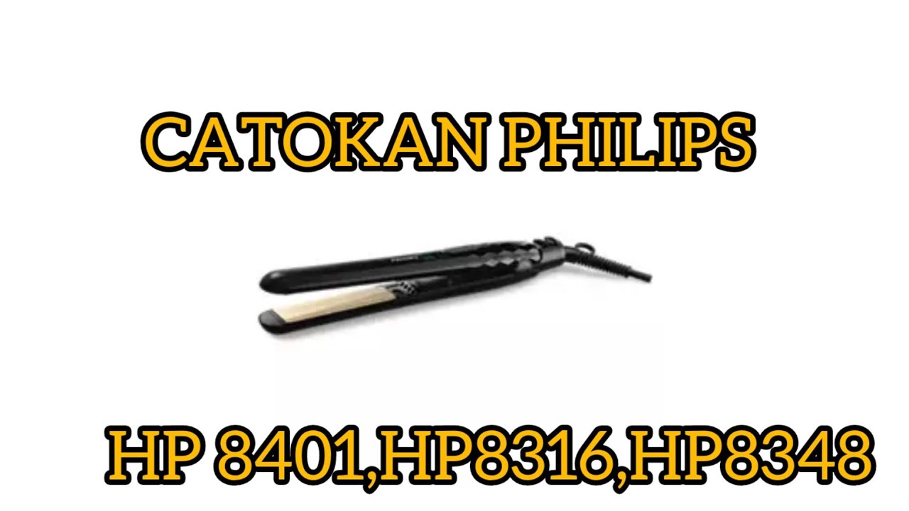 REVIEW HAIR STRAIGHTENER PHILIPS HP 8401,HP8316 DAN HP 8348 - YouTube
