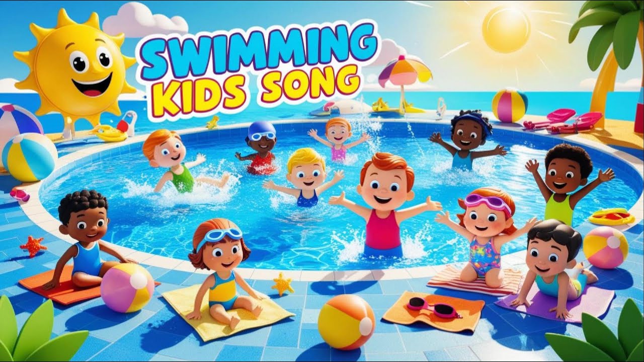 Baby Swimming Song 🌊 | Swimming | Kids Song & Nursery Rhymes - YouTube