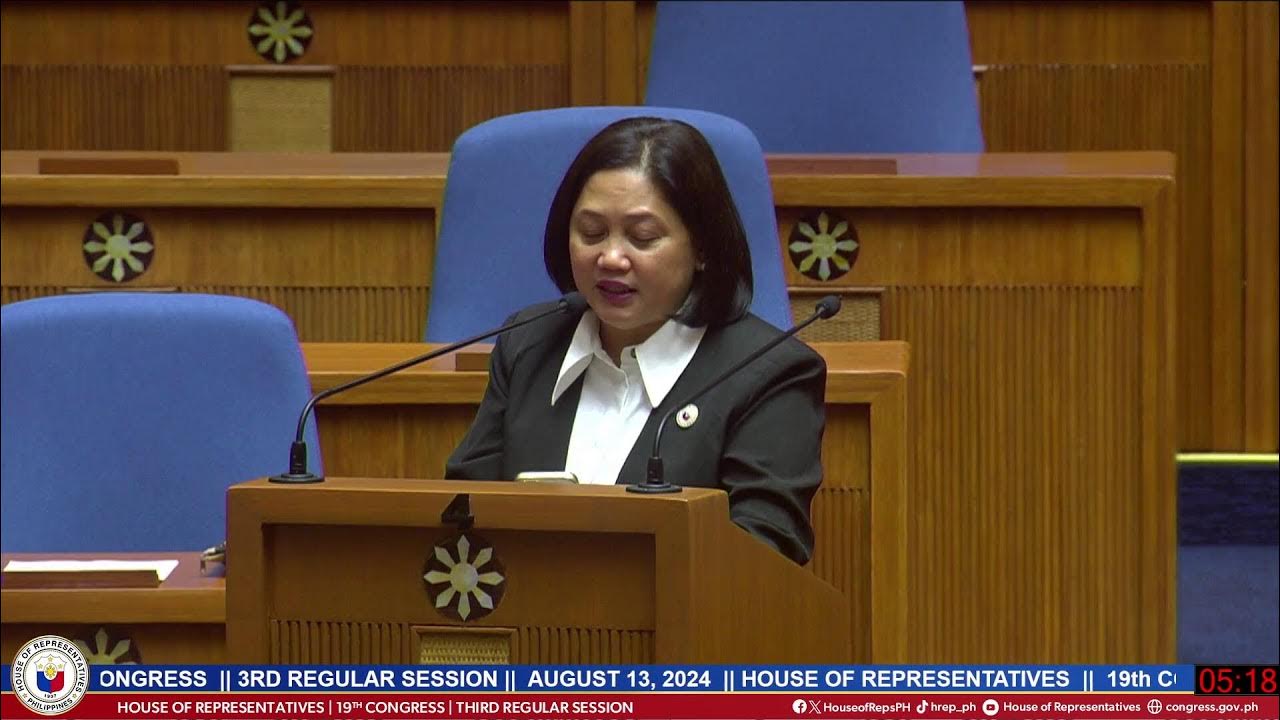 19th Congress 3rd Regular Session #08 - YouTube