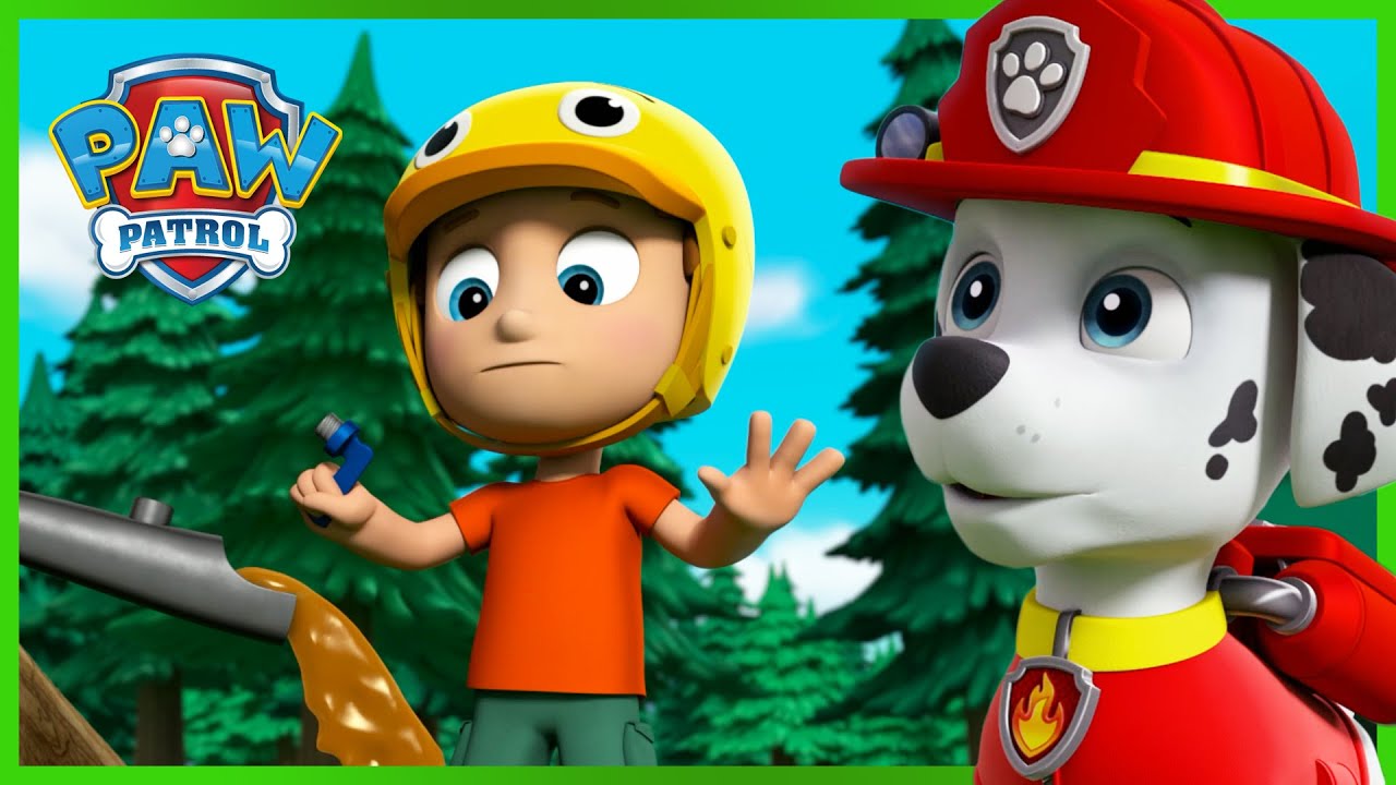 Over 1 Hour of Marshall Rescues 🔥 | PAW Patrol | Cartoons for Kids ...