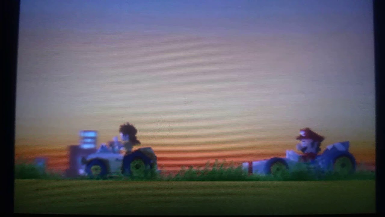 Mario Kart DS end credits after seeing Toy Story 4 in theaters - YouTube