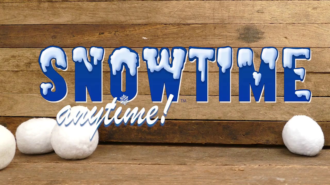 Snowball Fights with Snowtime Anytime! - YouTube