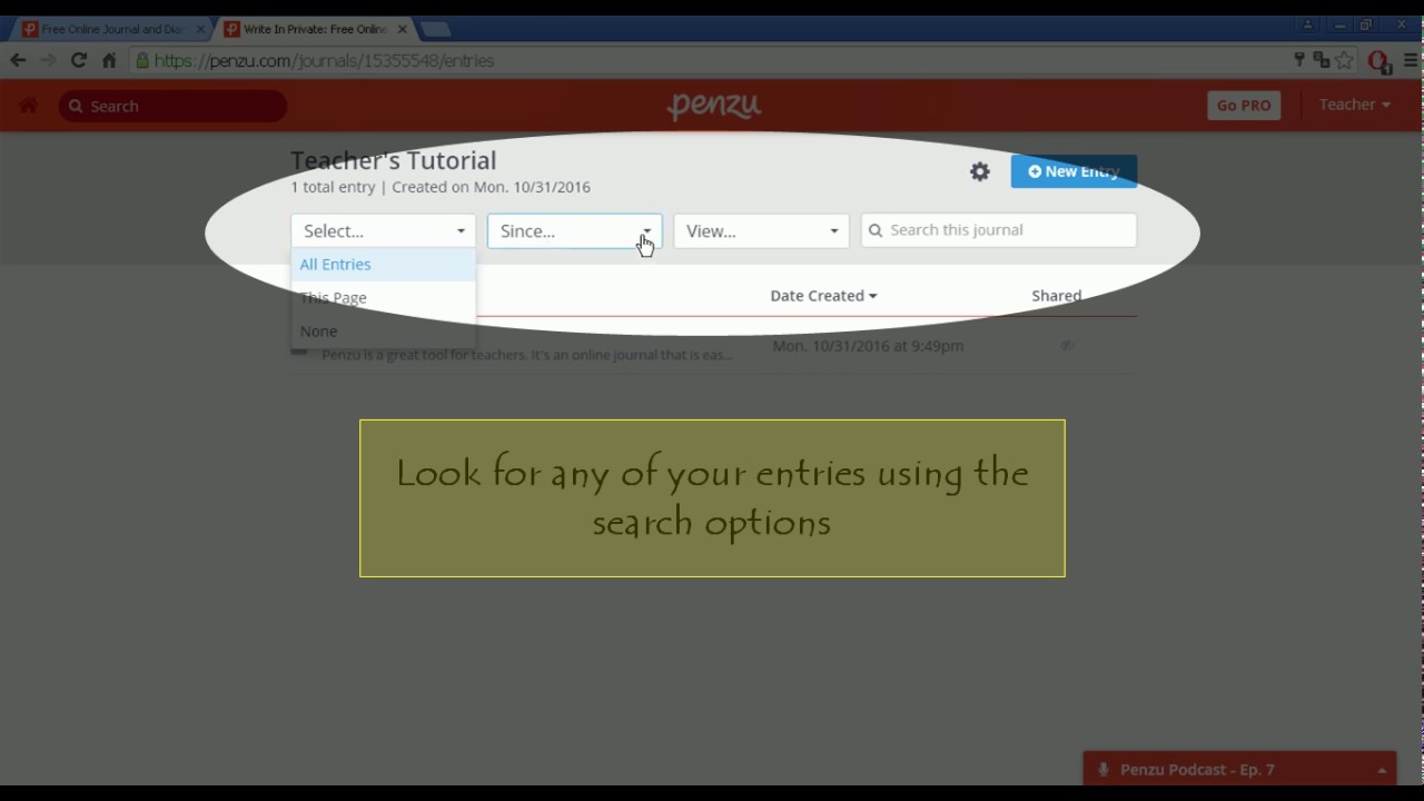 Penzu Tutorial - YouTube