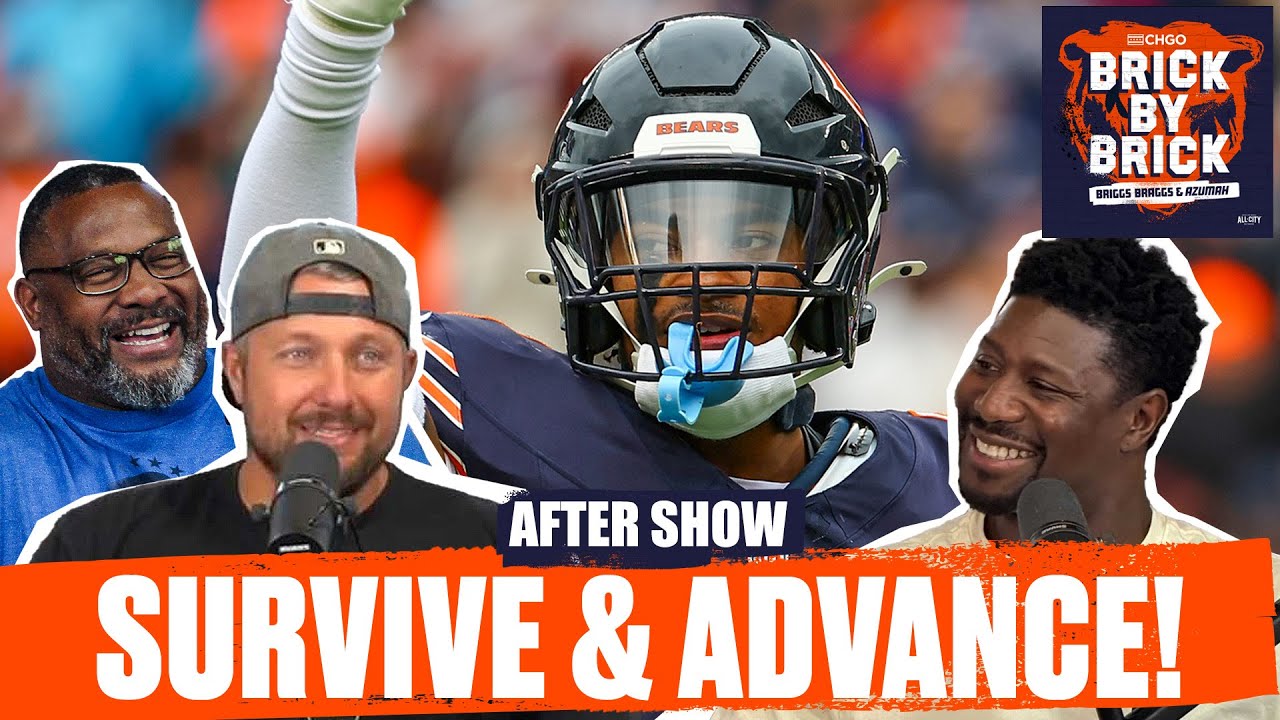 AFTERSHOW: BEARS ESCAPE LATE! Game-Sealing 4th-Down Stop Saves Chicago ...