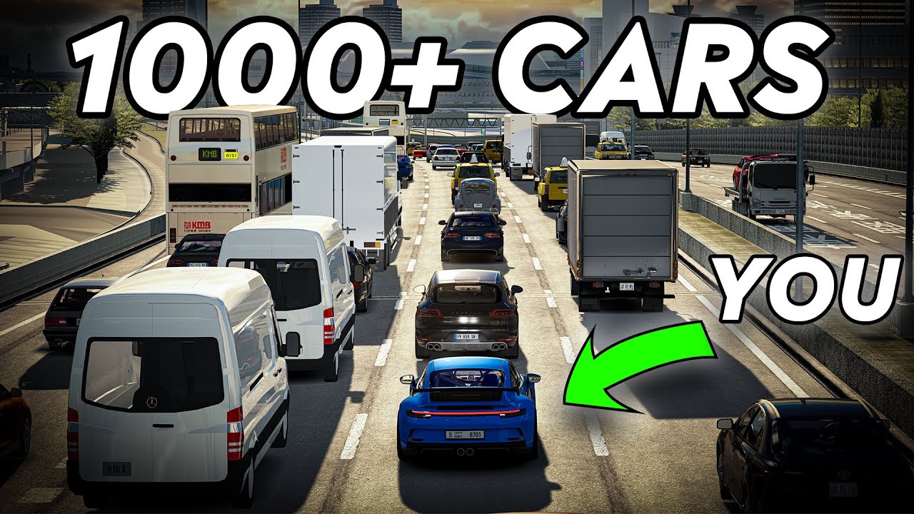 How To Get SUPER DENSE Traffic In Assetto Corsa - YouTube