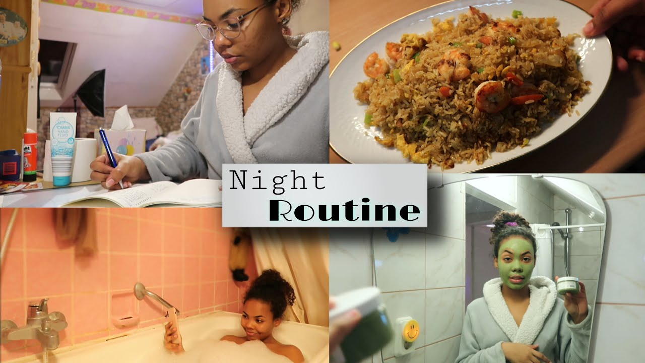 MY EVENING ROUTINE || Workouts, Cooking, Self-care🤍 - YouTube