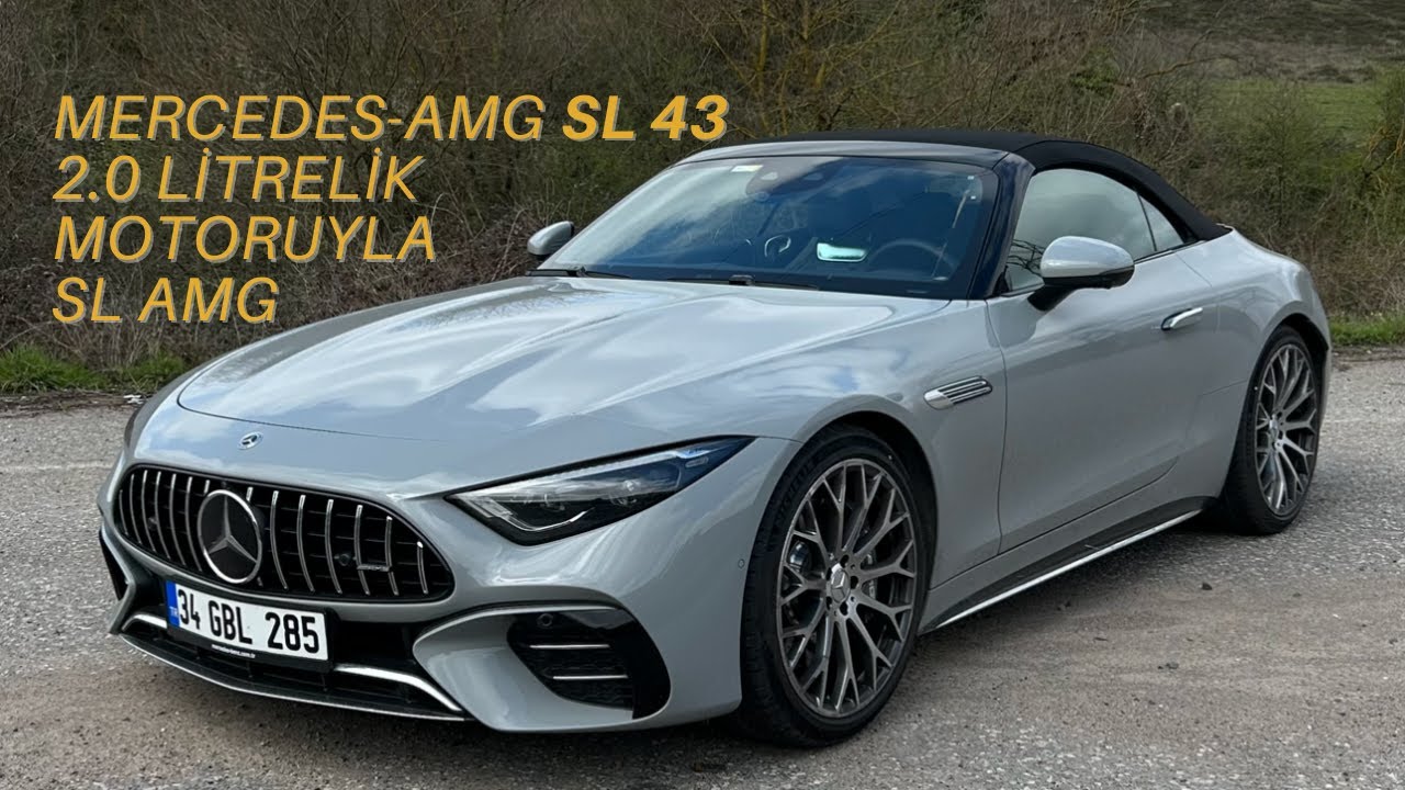 Türkiye'de ilk Test! 2.0 motorlu Mercedes-AMG SL 43 - YouTube