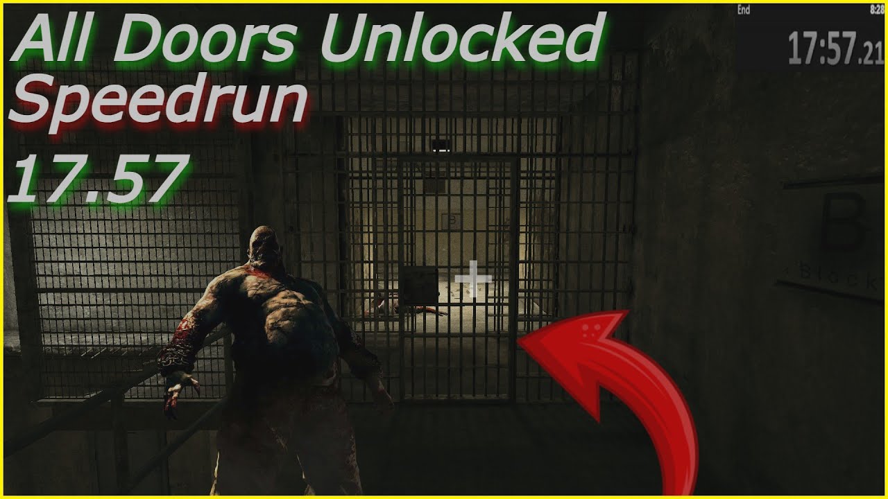 Outlast - All Doors Unlocked Speedrun | 17.57.21 - YouTube