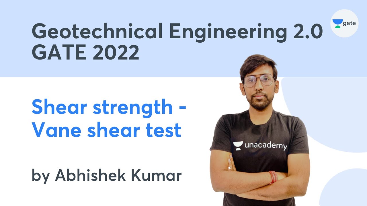 L 13 | Shear Strength - Vane shear test | Geotechnical Engineering 2.0 ...