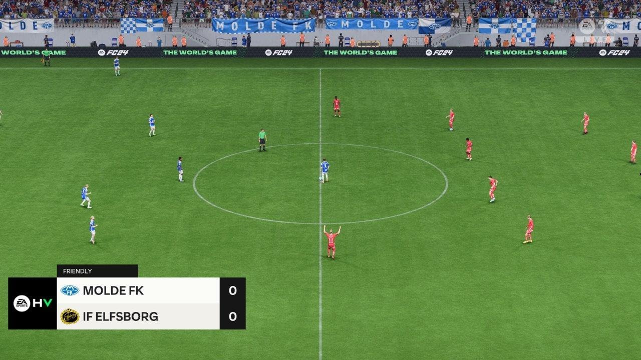 Molde FK vs IF Elfsborg (22/08/2024) UEFA Europa League EA FC 24 - YouTube