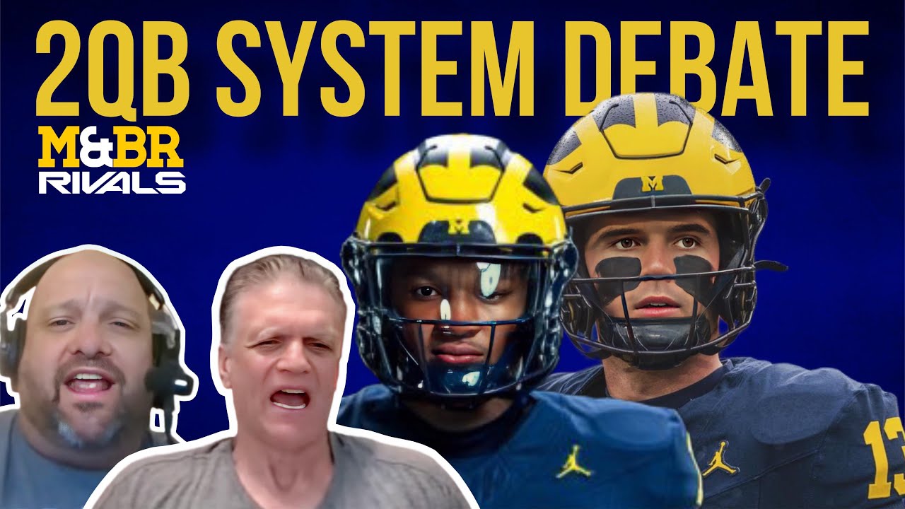 Should Michigan run a two-QB system in 2024? - YouTube