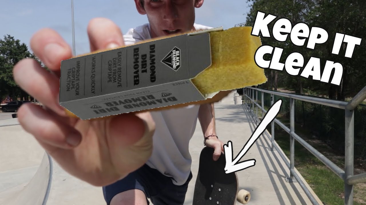 How to KEEP your grip tape CLEAN - YouTube