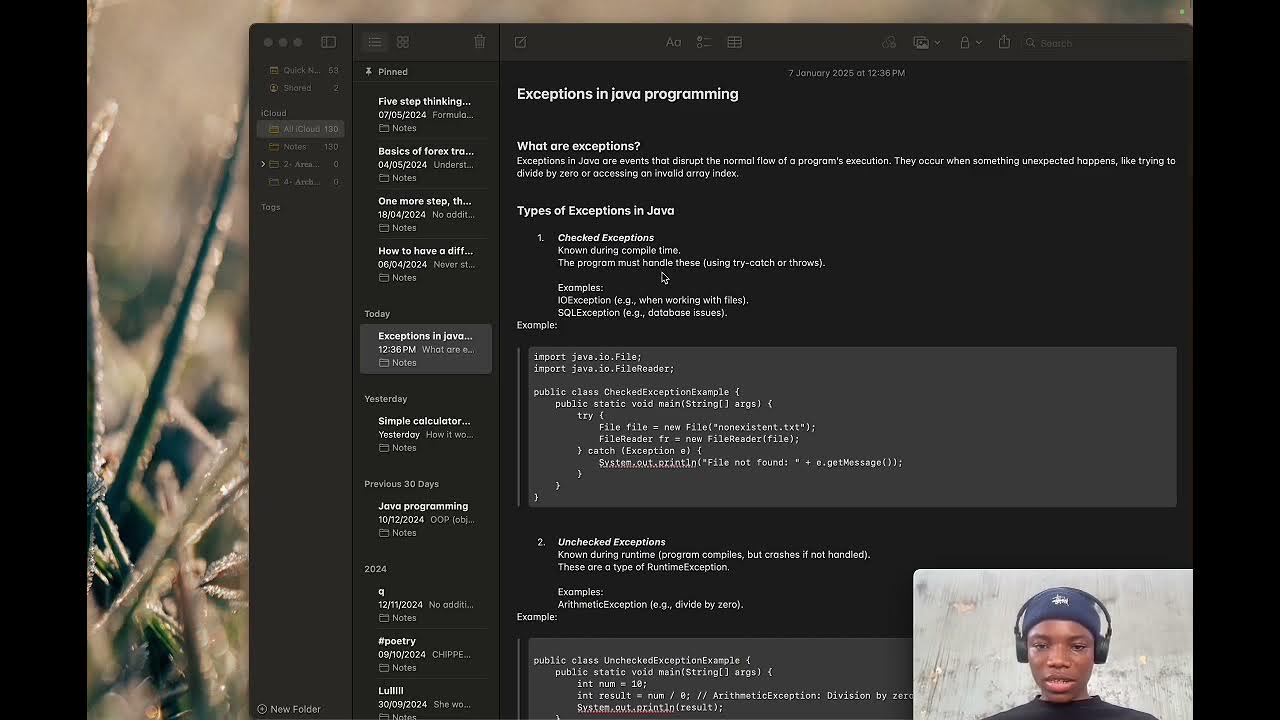 Exceptions in Java programming - YouTube