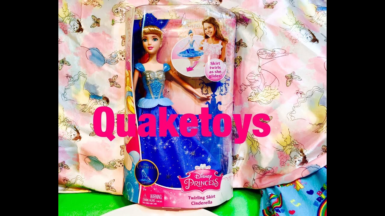 Disney Princess Twirling Skirt Cinderella Doll Swirling & Whirling ...
