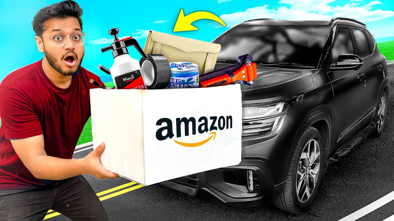 9 Useful Car Gadgets from Amazon | Prank Ho gaya 😂 - YouTube