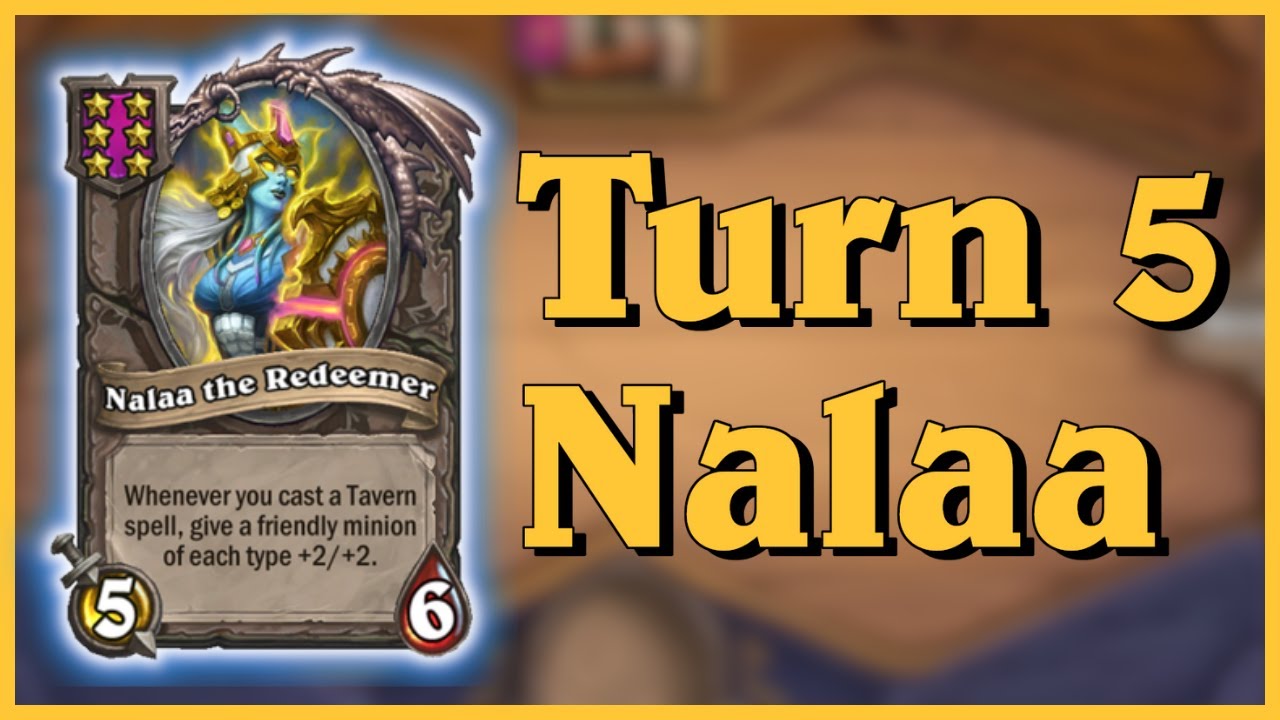 Turn 5 Nalaa: Hearthstone Battlegrounds - YouTube