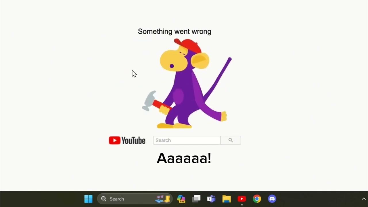 Something went wrong / Highly- Trained Monkey but in pc (bombotmsm ...