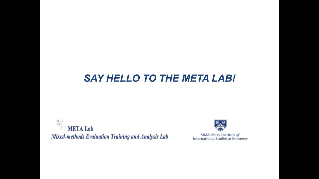 Say Hello to the Meta Lab! - YouTube