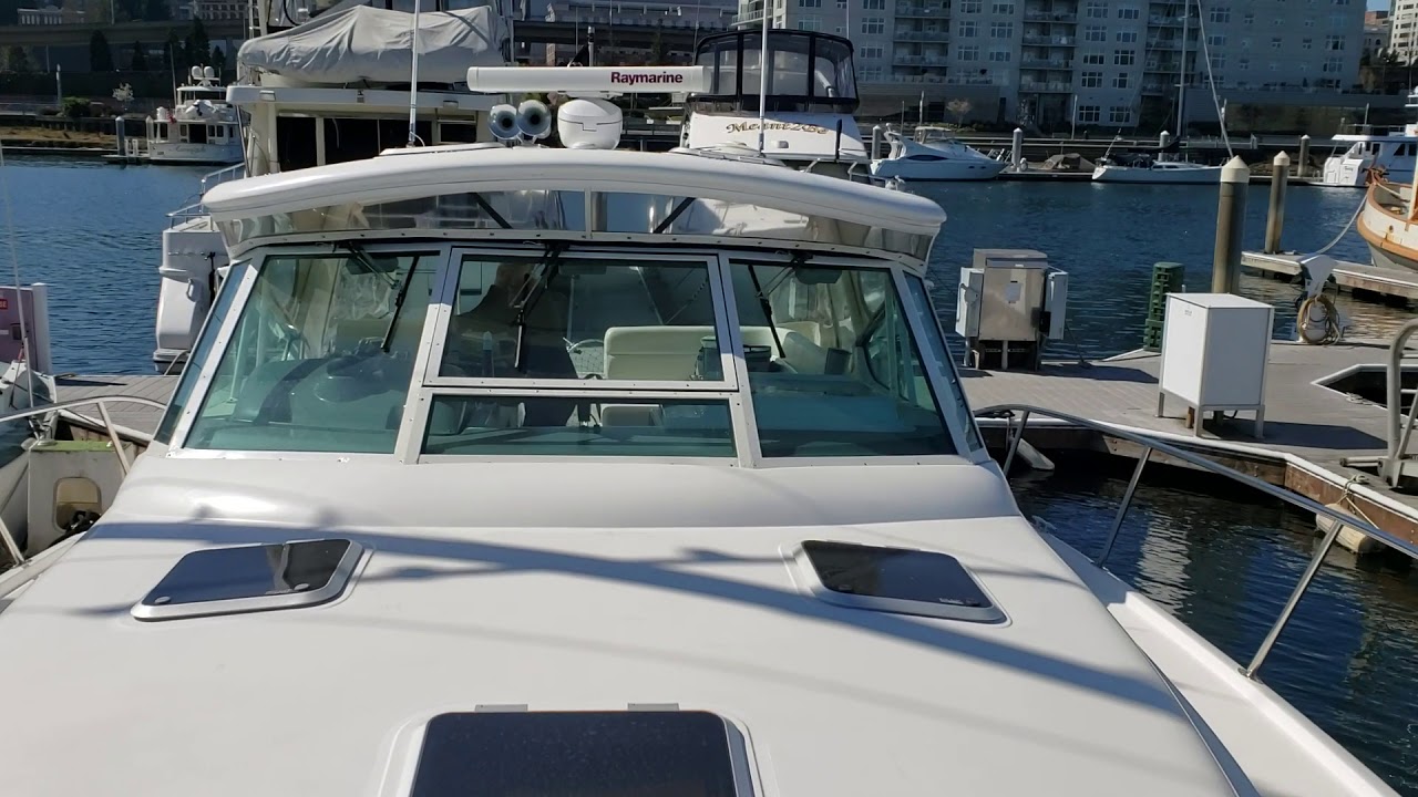 Tiara 35 Open walk through - YouTube