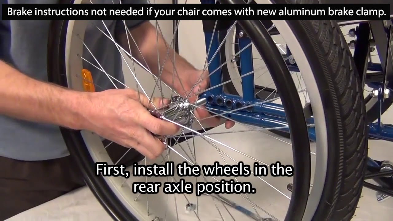 RoughRider Wheelchair Assembly 2018 - YouTube