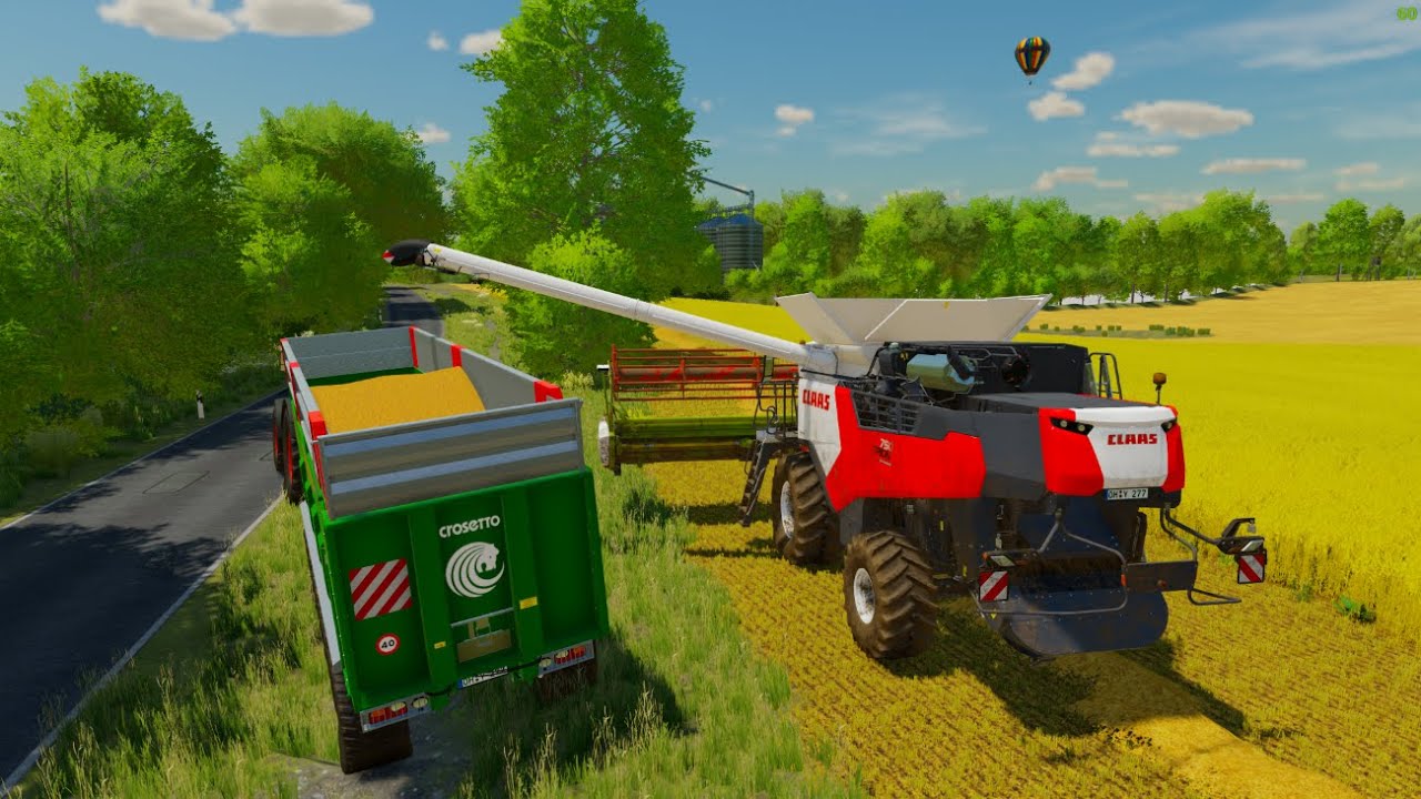 FS22 TRITICALE CROP HARVESTING NEW FARM ostseekuste 22 - YouTube