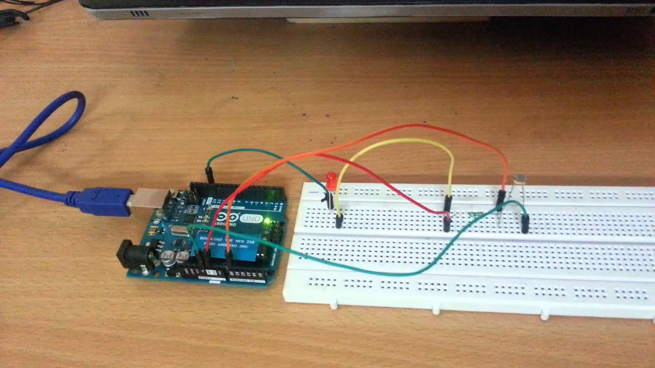 Arduino Led Controlling Using Ldr Sensor Youtube 0774