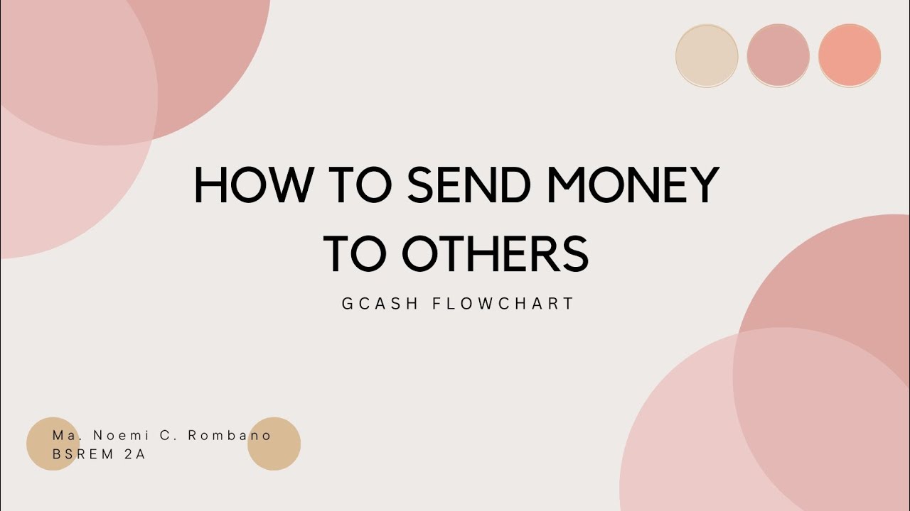 Flowchart - How to Send Money to Others in Gcash - YouTube