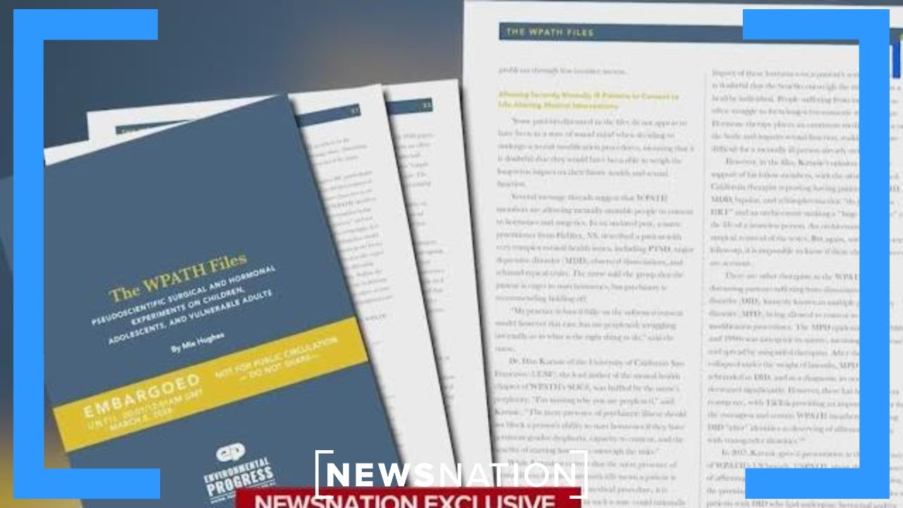 Reporting on WPATH files raises questions | NewsNation Now - YouTube