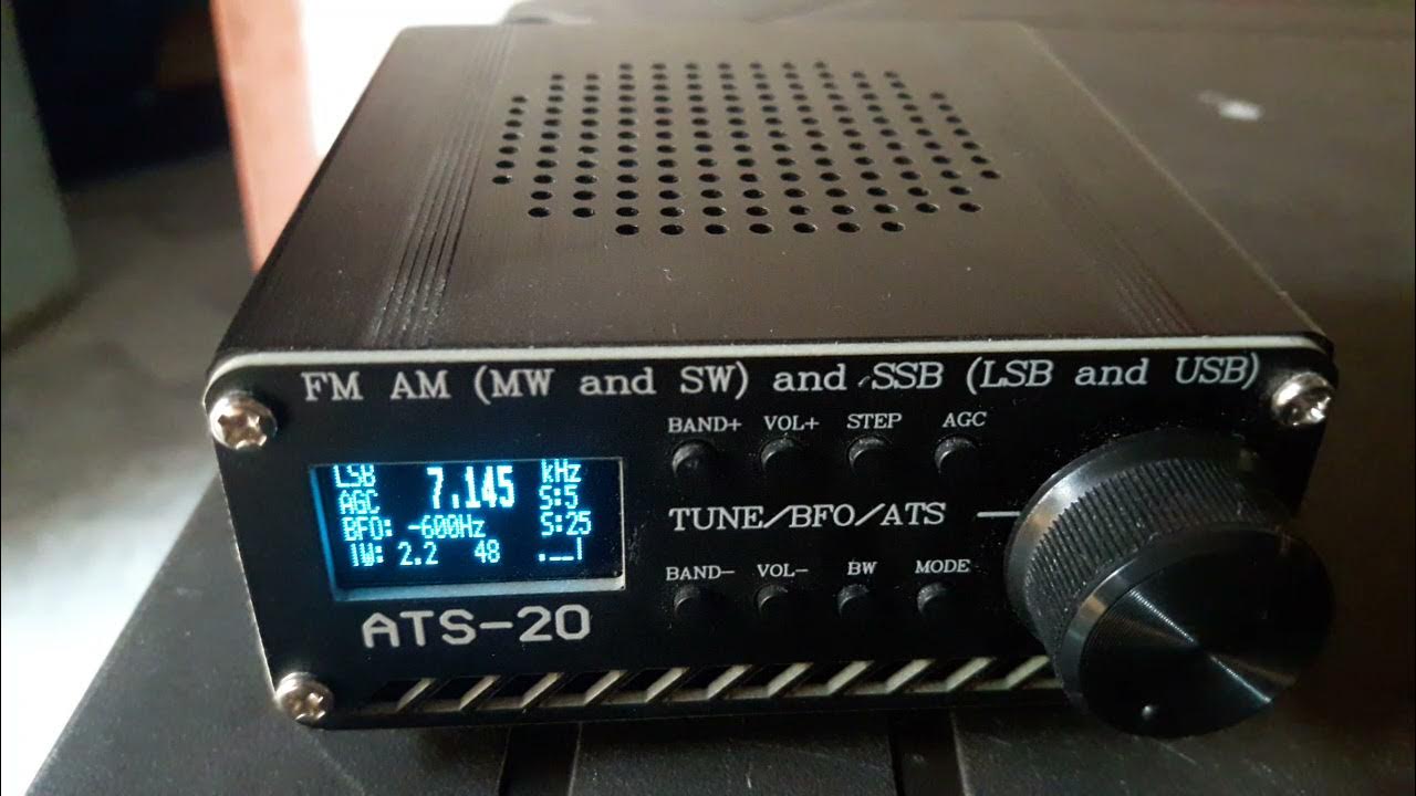 ATS 20 Arduino Based Radio escucha de radioaficionados - YouTube