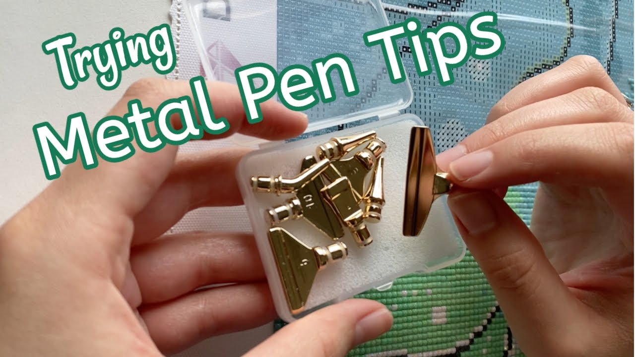 Reviewing Metal/Steel Tips for Diamond Painting Pens - YouTube